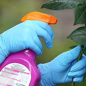 SHOWA 7500PF Biodegradable Powder-Free Nitrile Disposable Safety Glove, Food Safe, 4 Mil Thick, 9.5&quot; Length, X-Small (1 Box)