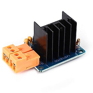 DC Motor Drive Module, LMD18200 Adjustable Speed H-Bridge Motor Drive Module Stepper Motor Drive Controller Board with Power Indication 3A 75W