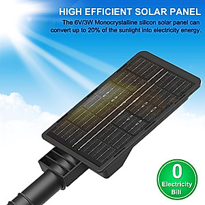 Engrepo Outdoor Solar Lights, 1000LM Solar Powered Motion Sensor Lights, Security Waterproof Solar Flood Lights for Yard, Fence, Garden, Patio, Front Door, Shed, Deck, Gutter. 4 Pack