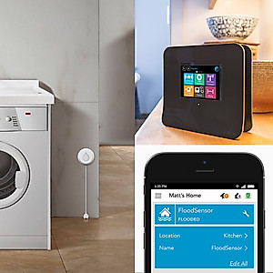 Securifi Water Leak Detection Kit: Almond 2015 Router and 1x Flood Sensor