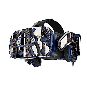 MightySkins Skin Compatible with HTC Vive Pro VR Headset - Artic Camo | Protective, Durable, and Unique Vinyl Decal wrap Cover | Easy to Apply, Remove, and Change Styles | Made in The USA