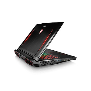 MSI GT73VR Titan PRO-1005 17.3" 120Hz 5ms Hardcore Gaming Laptop i7-7700HQ GTX 1080 8G 16GB 512GB SSD + 1TB, Black-Red