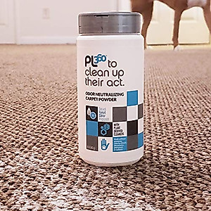 PL360 Pet Odor Neutralizing Carpet Powder | Pet Smell Oder Eliminator | Removes Cat, Dog, Pet, Bad Odors from Carpets | Eco Friendly, Natural and Safe Ingredients | 16 oz