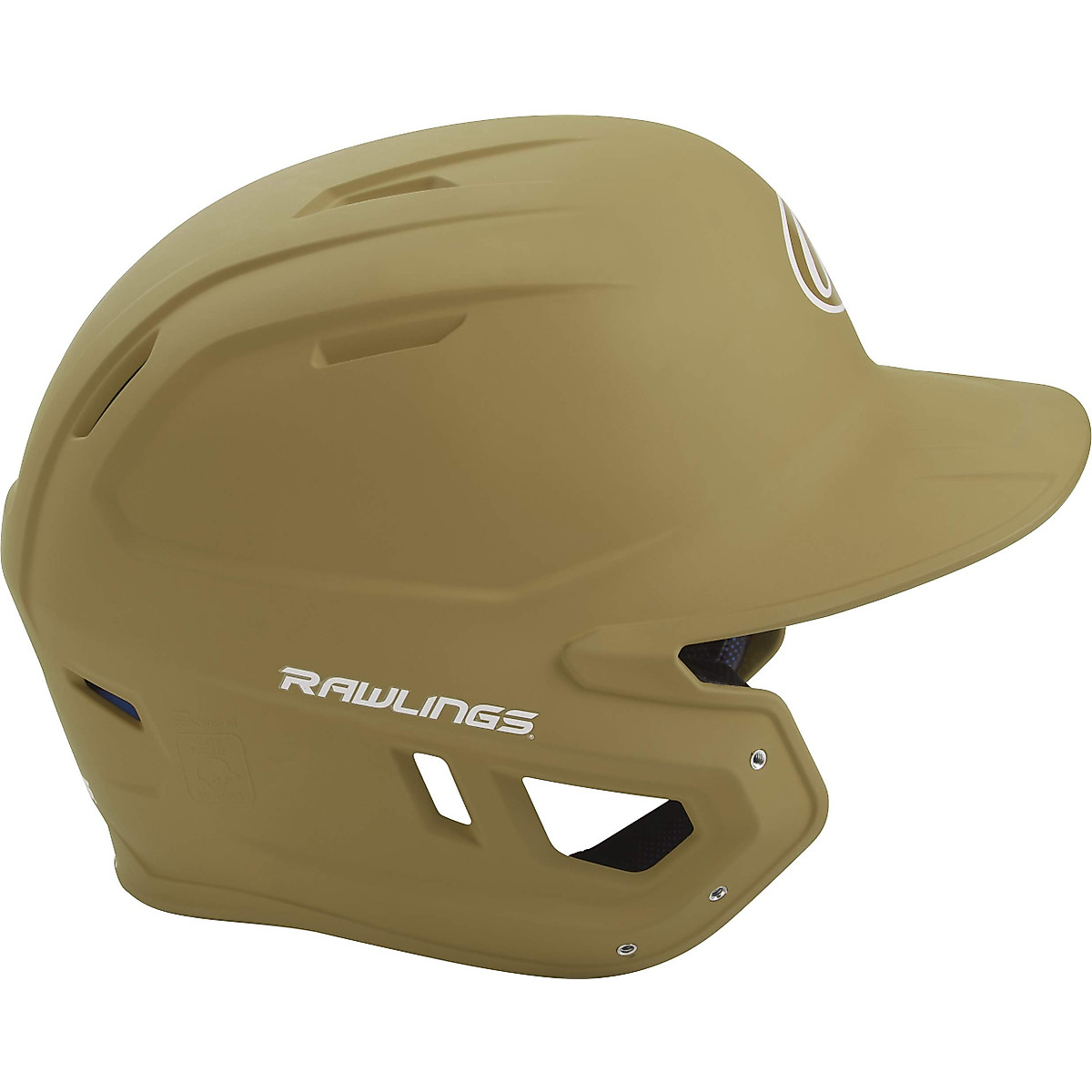 Rawlings | MACH Batting Helmet | Matte Vegas Gold | Junior (6 3/8" - 7 1/8")