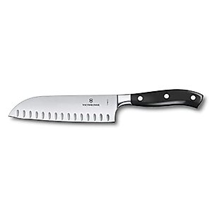 Victorinox Forged 7-Inch Granton Edge Santoku Knife