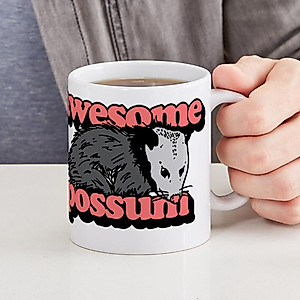CafePress Awesome Possum 15 Oz Ceramic Large Mug Ceramic Coffee Mug, Tea Cup 11 oz