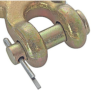 5/16 inch Clevis Slip Hook with Safety Latch, 5/16 g70 Chain Hook, 5/16 Safety Hook with Latch Forged G70 18,000 Lb Capacity for Trailer Truck Transport Tow Winch Hook Trailer(2Pack)