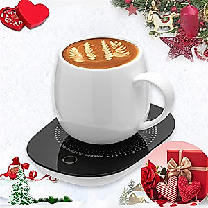 Coffee Mug Warmer for Desk with Auto Shut Off, Coffee Cup Warmer for Desk Office Home-Birthday Coffee Gifts