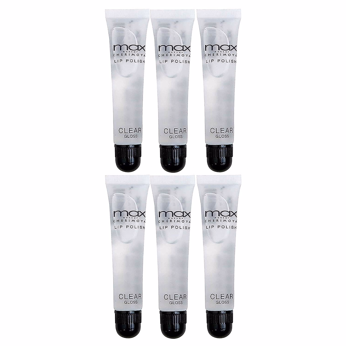 Cherimoya 6Pack MAX Makeup Lip Polish (ORIGINAL)