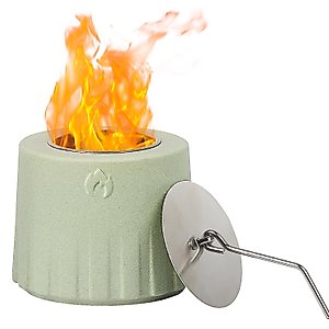 Mini Tabletop Fire Pit, Safcare Smokeless Table Top Fire Bowl with Matte Finish, Bio Ethanol Fireplace for Birthday Parties, Christmas, Halloween and Other Holiday, Indoor or Patio S'Mores Maker