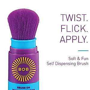 BOB KIDS Brush On Mineral Powder Sunscreen Broad Spectrum, Easy to Apply for Kids and Babies, SPF 30