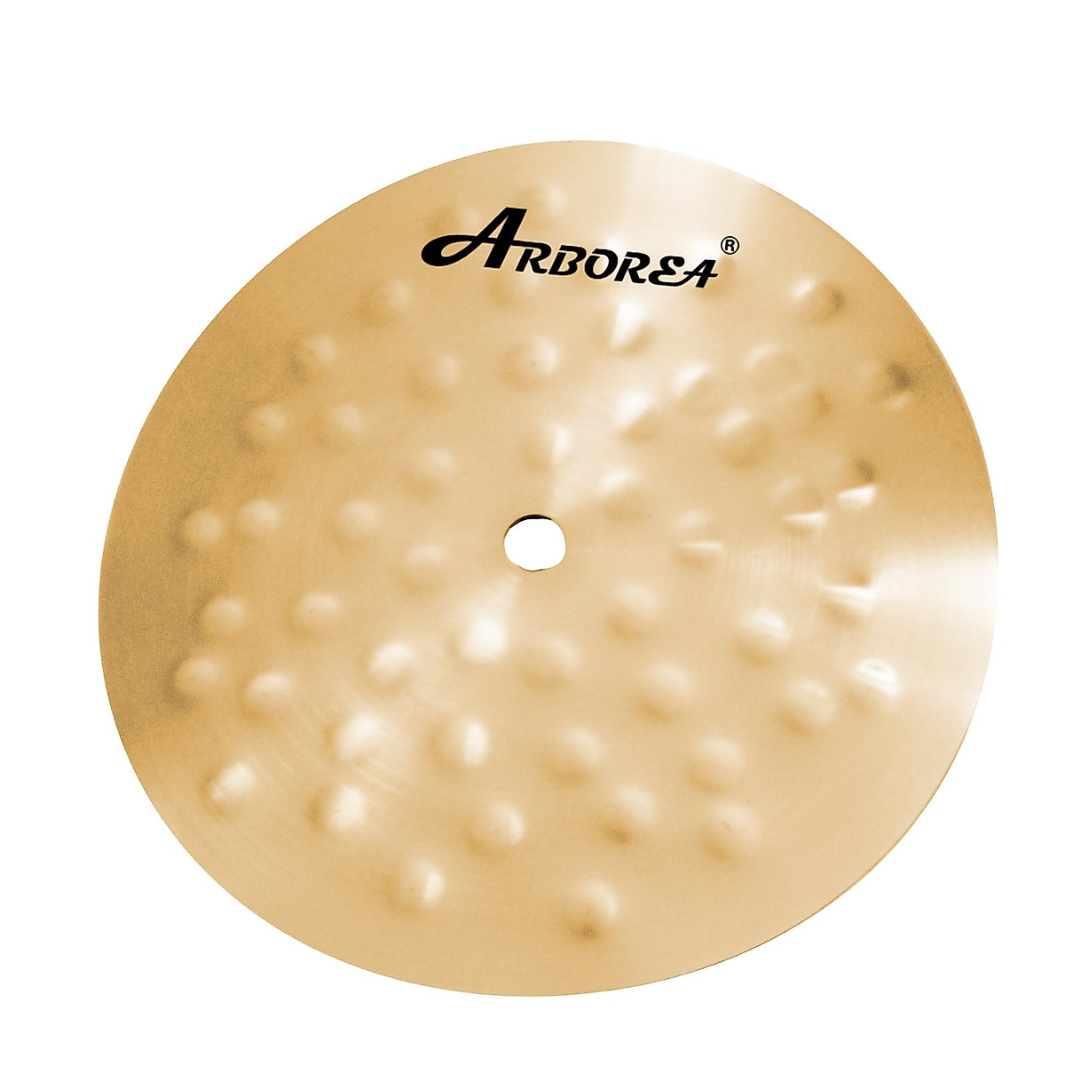Arborea Cymbal 10" Splash Cymbal for Drum Set FHC Traditional Finish Pure Brass Drum Cymbal