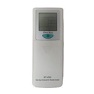 KT-E03 Universal Remote for All Major Brands of Mini Split AC