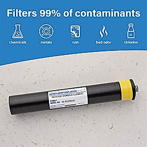 Pack of 2 Applied Membranes Replacement Membrane for Merlin RO 1238342 TLC-350, Compatible with Merlin Reverse Osmosis System, Water Filter Membrane Replacement