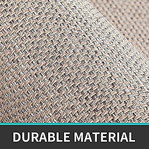 DEXI Kitchen Rugs and Mats Non Slip Washable, 2 PCS Kitchen Mats for Floor, Woven Kitchen Runner Rug Kitchen Rug Set of 2 for Kitchen, Front of Sink, Laundry Room, Hallway, 17"x29"+17"x59", Khaki