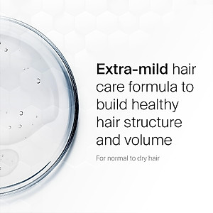 seba med Everyday Shampoo for All Hair Types and Sensitive Scalp 33.8 Fl. Oz (1L) Hypoallergenic Dermatologist Recommended pH 5.5 Soap and Alkali Free