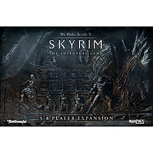 The Elder Scrolls V: Skyrim – The Adventure Game 5-8 Player Expansion | Strategy Board Game for Adults | Ages 14+ | 1-8 Players | Avg. Playtime 60-120 Minutes | Made by Modiphius Entertainment