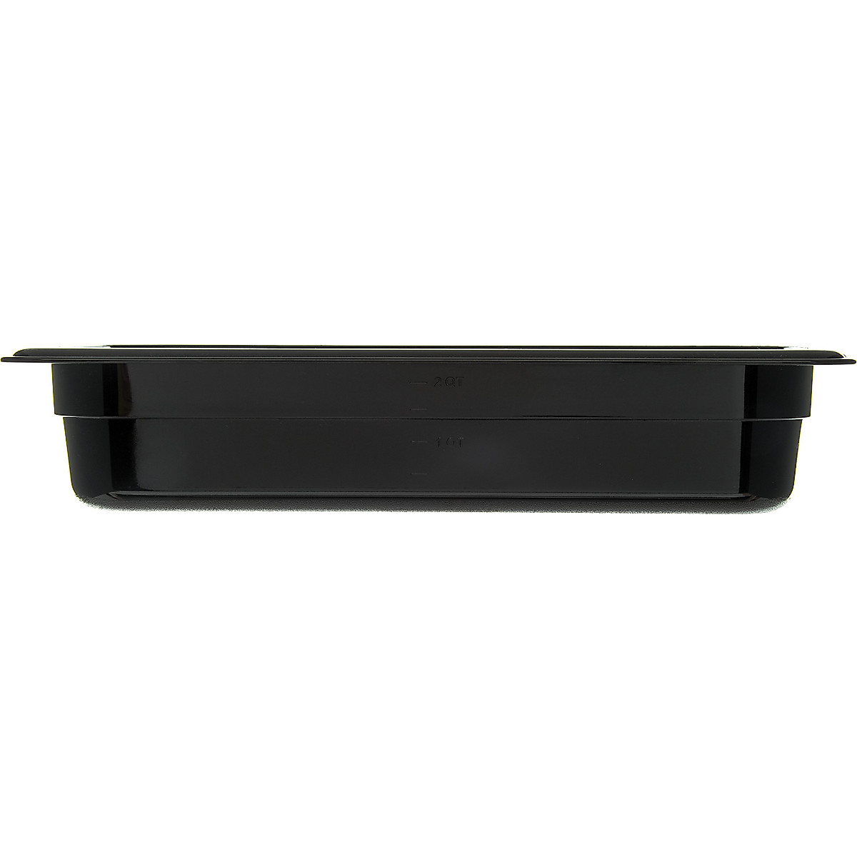 Carlisle FoodService Products 3086003 StorPlus High Heat Food Pan, 2.5" Deep, Third Size, Black