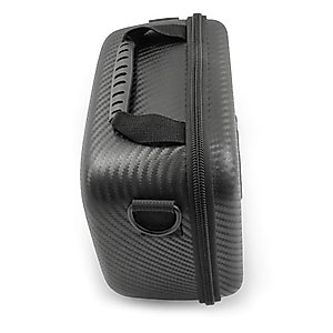 CASEMATIX Travel Case Compatible with 8Bitdo Ultimate Controller, Dongle and Charging Cable - Protective Gaming Controller Case with Custom Foam Tray, Accessory Storage and Shoulder Strap, Case Only