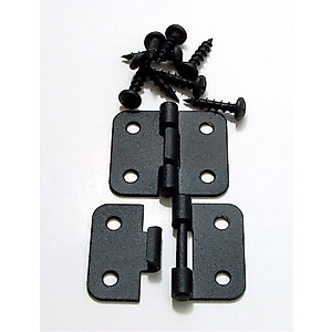 2 Pack Penn Elcom P0644K Take Apart/Lift Off Hinge Black Finish W/MTG. Screws