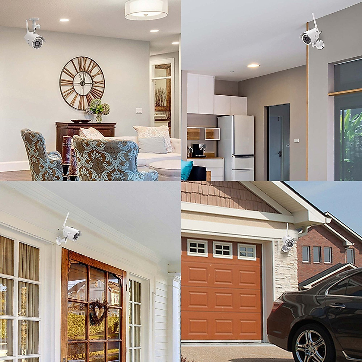 Zmodo 720P HD Smart Wireless Surveillance Camera WiFi Outdoor Security Camera - Cloud Service Available