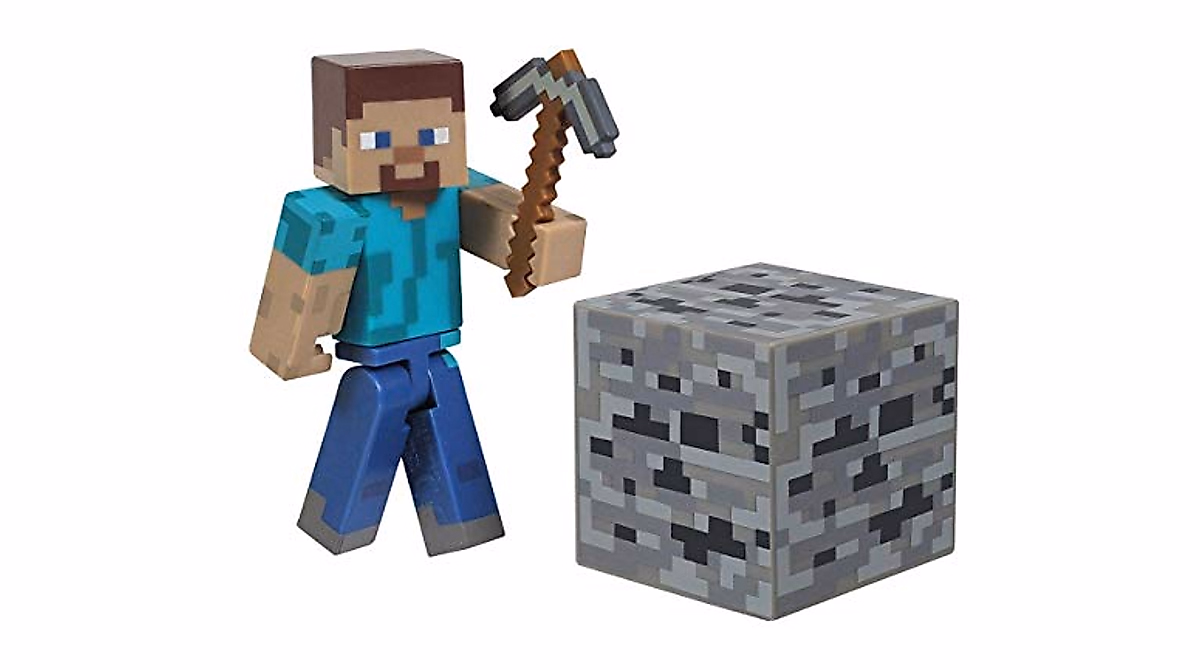 Minecraft Core Steve Figure Pack - Collectible Action Figure