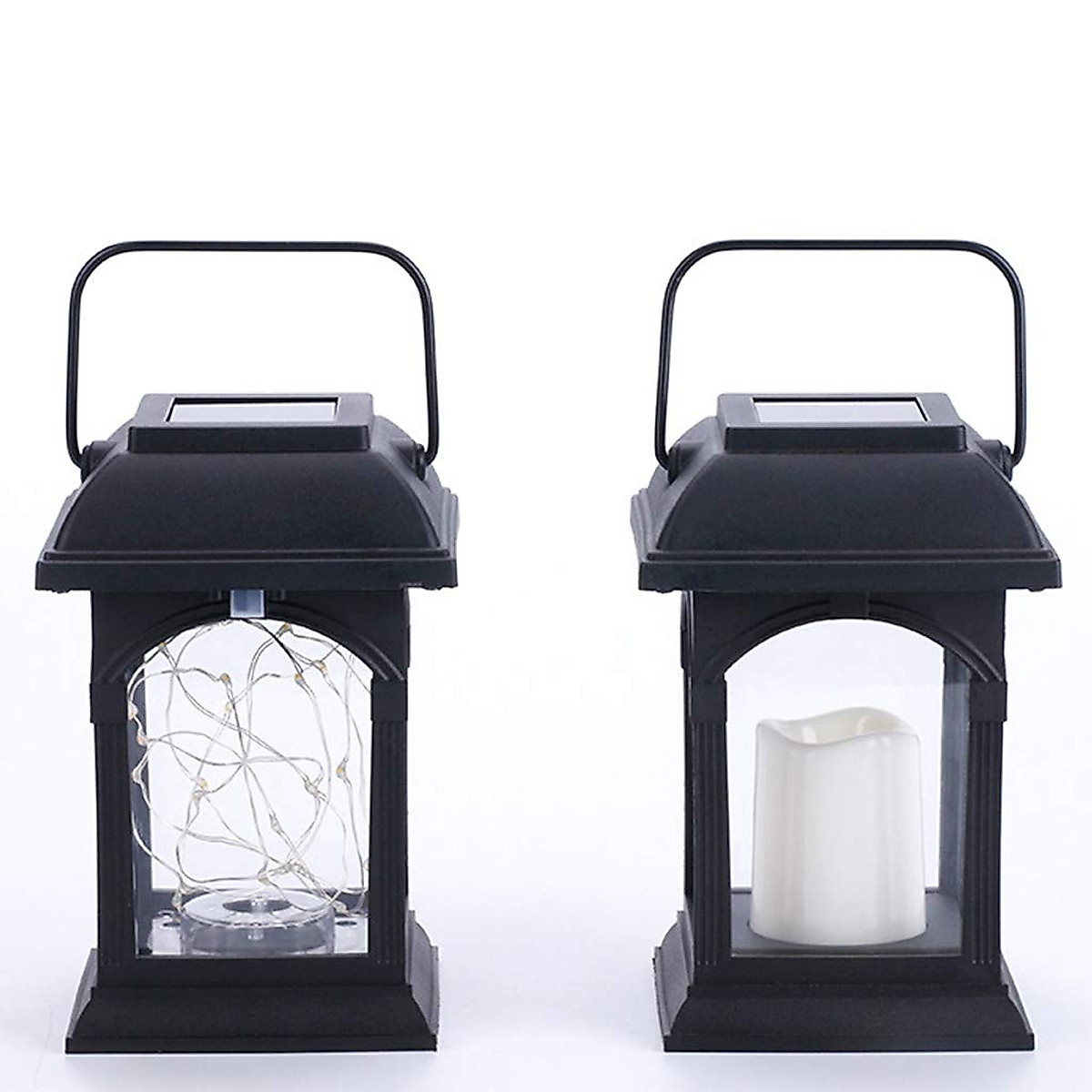 Toxz LED Solar Candle Light Garden Light Outdoor Decorative Landscape Light Led Lawn Light,Solar-Powered Firefly Fairy Light Strap,Warm Light