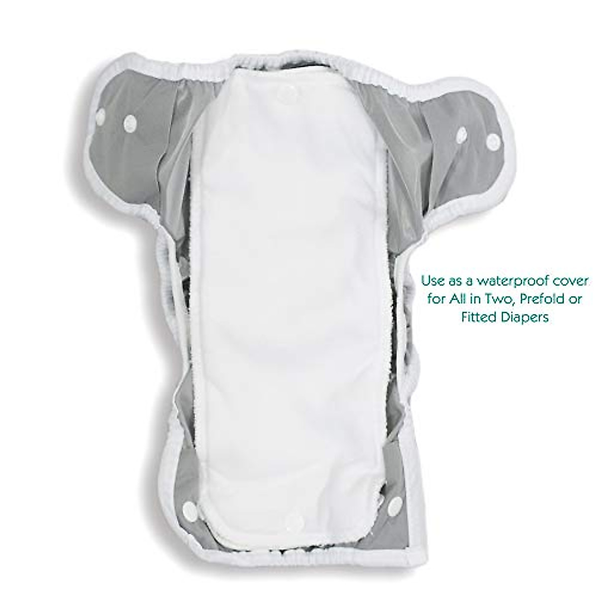 Thirsties Duo Wrap Reusable Cloth Diaper Cover, Snap Closure, Nightlife Size One (6-18 lbs)