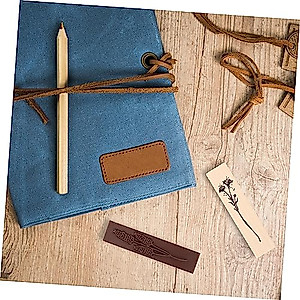 COHEALI 1 Set Seal Letter Decor Stampers for Antique Decor Flower Plant Stamp Stamper Plant Vase Wooden Seal DIY Seal Diary Stamp Retro Vase Stamp Mini Botanical Pattern