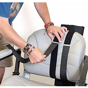 Oxygen Cylinder Tank Backpack Holder for Mobility Scooters - E Size Tank - F/Devices Without Push Handles