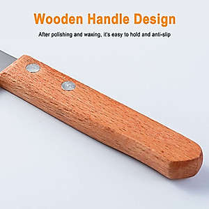 Rongkup 2pcs Mini Knife Set Package Box Cutter Tiny Knife Chef Kitchen Cheese Knife