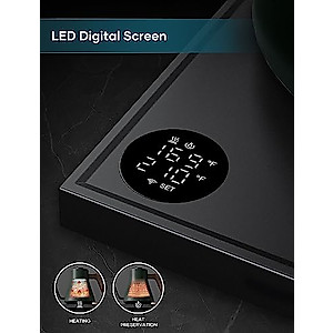 Electric Kettles, INTASTING Gooseneck Electric Kettle, ±1℉ Temperature Control, Stainless Steel Inner, Quick Heating, for Pour Over Coffee, Brew Tea, Boil Hot Water, 0.9L Green