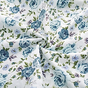 Scarlet Darkness Women's German Dirndl Dress Costumes for Bavarian Oktoberfest Carnival White-Blue L