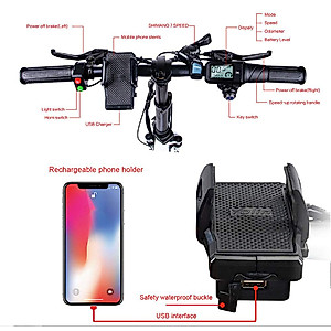 20" Folding Electric Bike for Adults,350W Electric Bicycle City Ebike Electric Bicycles for Adults with 48V 10.4AH Removable Battery, Shimano 7-Speed Electric Commuter Bike 20LVXD30 for Men Women