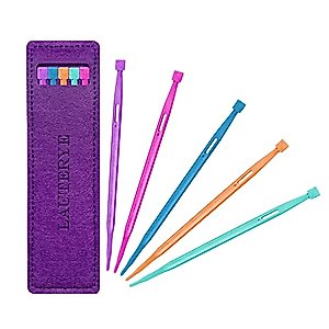 That Purple Thang Sewing Tools 5Pcs for Sewing Craft Projects Use Thread Rubber Band Tools by Lauterye