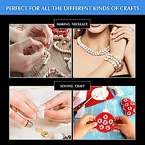 Fishing Thread Nylon Elastic Invisible Magic Fishing Line Fishing Bait Thread 0.2 mm Length 656 Feet Per Spool Stretchy Fishing Line Clear Storage Case Fishing String