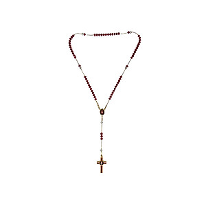 Fancy Precious Blood of Christ Rosary Rosario De La Preciosa Sangre De Cristo