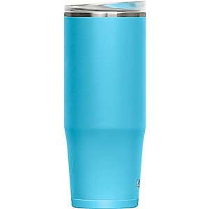 CamelBak Thrive Leak-Proof 32 oz Stainless Steel Mug for Travel, Coffee, Tea, Hot Beverages - Spill Proof Cup-holder, Nordic Blue