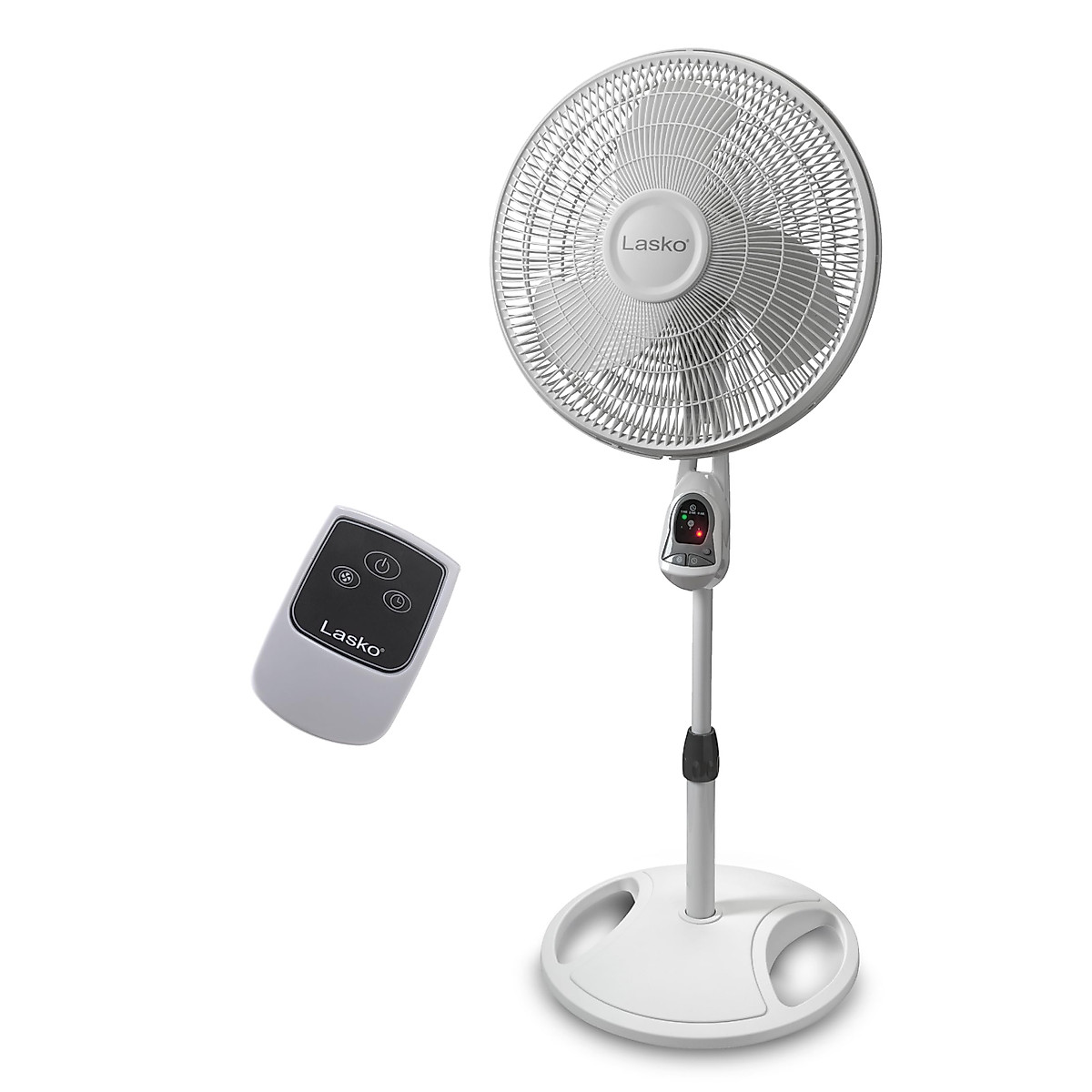 Lasko Lasko-16 Remote Control Stand, 3-Speed (1646) Household Fans, 1-Pack, White