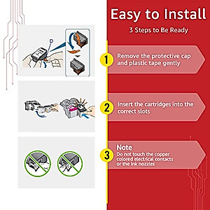 Palmtree Remanufactured Replacement for Canon 260 and 261 Ink Cartridges PG-260XL CL-261XL for Canon TS6420 TR7020 TS5320 Ink Cartridge Printers (1 Black, 1 Tri-Color)