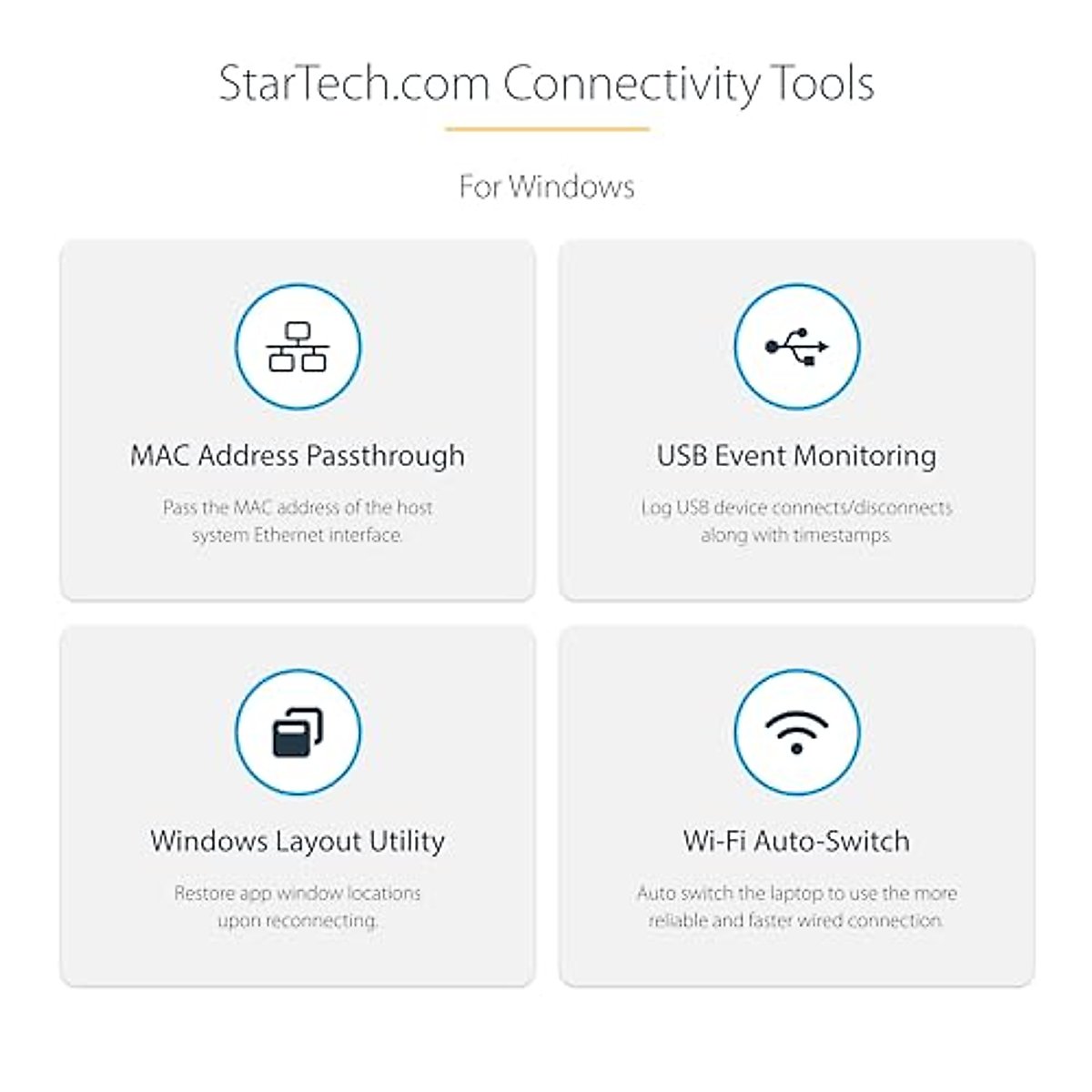 StarTech.com USB 3.0 Dual Monitor Docking Station with HDMI & DVI/VGA, 6x USB-A Ports, Ethernet, Audio & USB Type-A Hub, Universal Laptop Dock - Windows/macOS/ChromeOS (USB3SDOCKHD)
