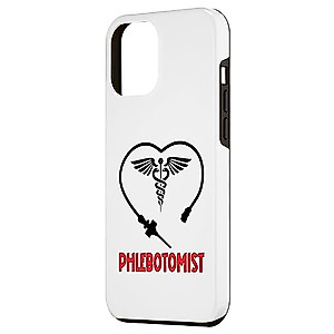 iPhone 13 Pro Max Phlebotomist Caduceus Phlebotomy Phlebotomist Case