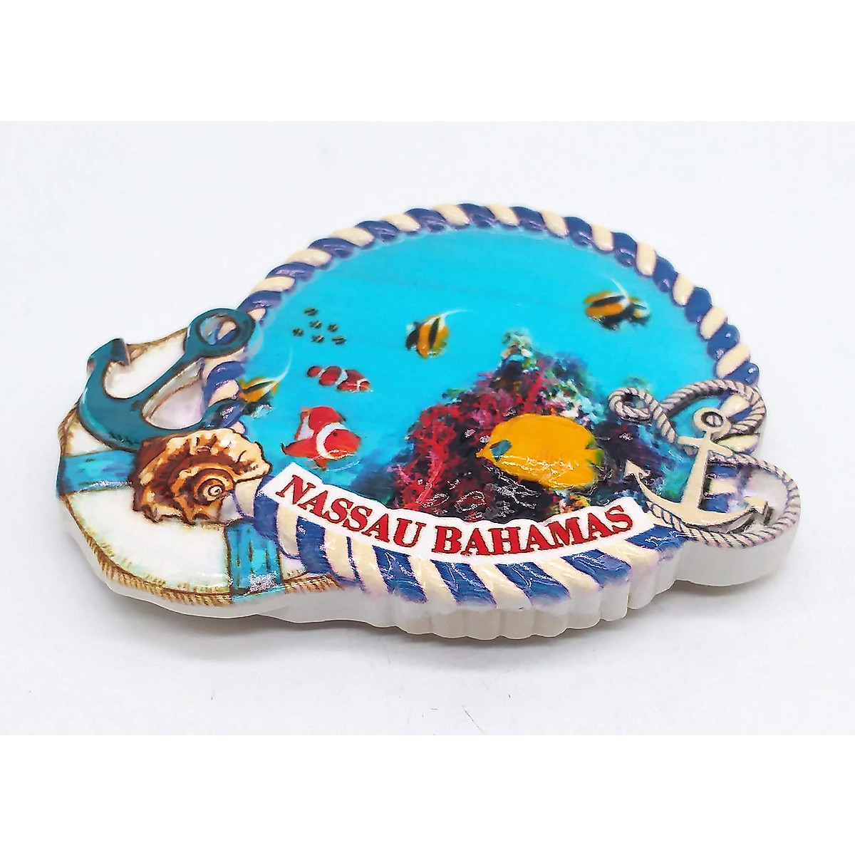 Nassau Bahamas 3D Fridge Magnet Souvenir Gift,Home & Kitchen Decoration Magnetic Sticker,Nassau Bahamas Refrigerator Magnet Collection