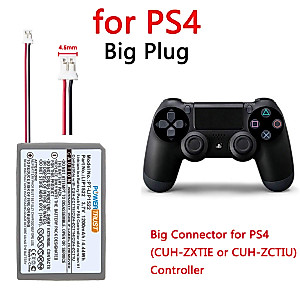 PowerTrust 1200mAh LIP1522 Replacement Battery for Sony Playstation 4 PS4 Dualshock 4 Wireless Controller CUH-ZCT1E CUH-ZCT1U-2015 Older Version