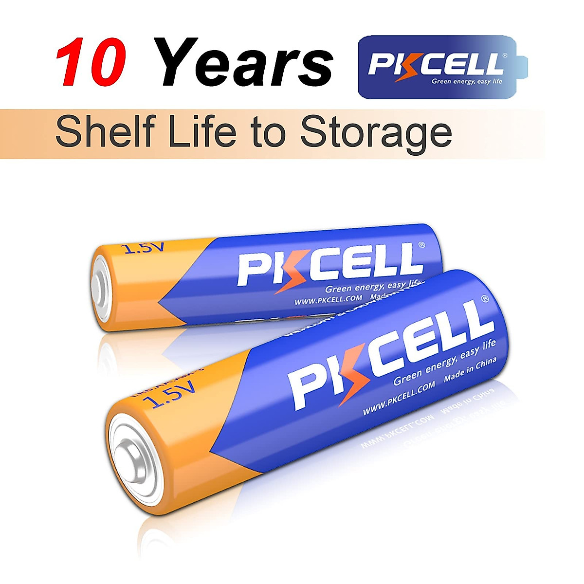 PKCELL AA LR06 Batteries,1.5V High Performance Disposable 12 Pack Double A Batteries for Keyboards Clocks Kids Musical Mat Toys Remote Controls (10-Year Shelf Life) X 12 Counts