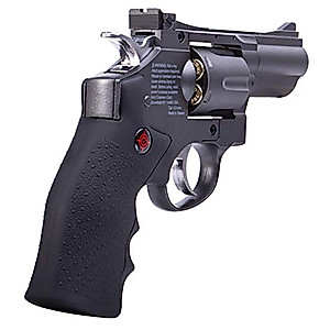 Crosman SNR357 Snub Nose .177-Caliber Pellet/ BB CO2-Powered Revolver