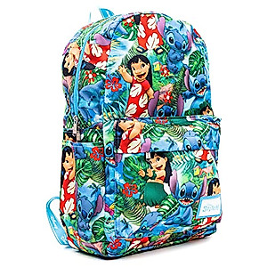 Wondapop Disney Lilo and Stitch 17" Full Size Nylon Backpack