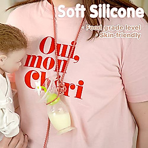 haakaa Breast Pump Strap for haakaa Gen.1/2/3 Manual Breast Pump Silicone Strap | Color: Rust