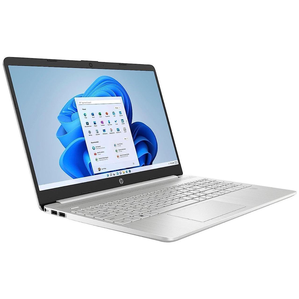 HP 2023 15.6" HD Touchscreen Premium Business Laptop, 12th Gen Intel 6-Core i3-1215U Upto 4.4GHz, 8GB RAM, 2TB PCIe SSD, Intel UHD Graphics, Windows 11 Pro + HDMI Cable, Silver