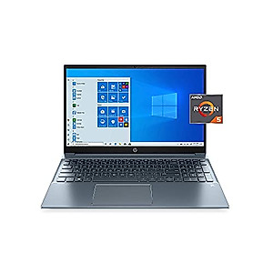 2020 HP Pavilion 15.6 FHD 1920 x 1080 Laptop AMD Ryzen 5 4500U 8GB SDRAM 512GB SSD Windows 10 Horizon Blue (Renewed)